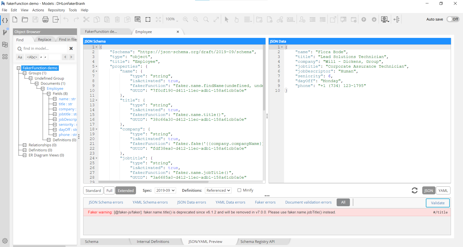 Generate Mock Data For Testing